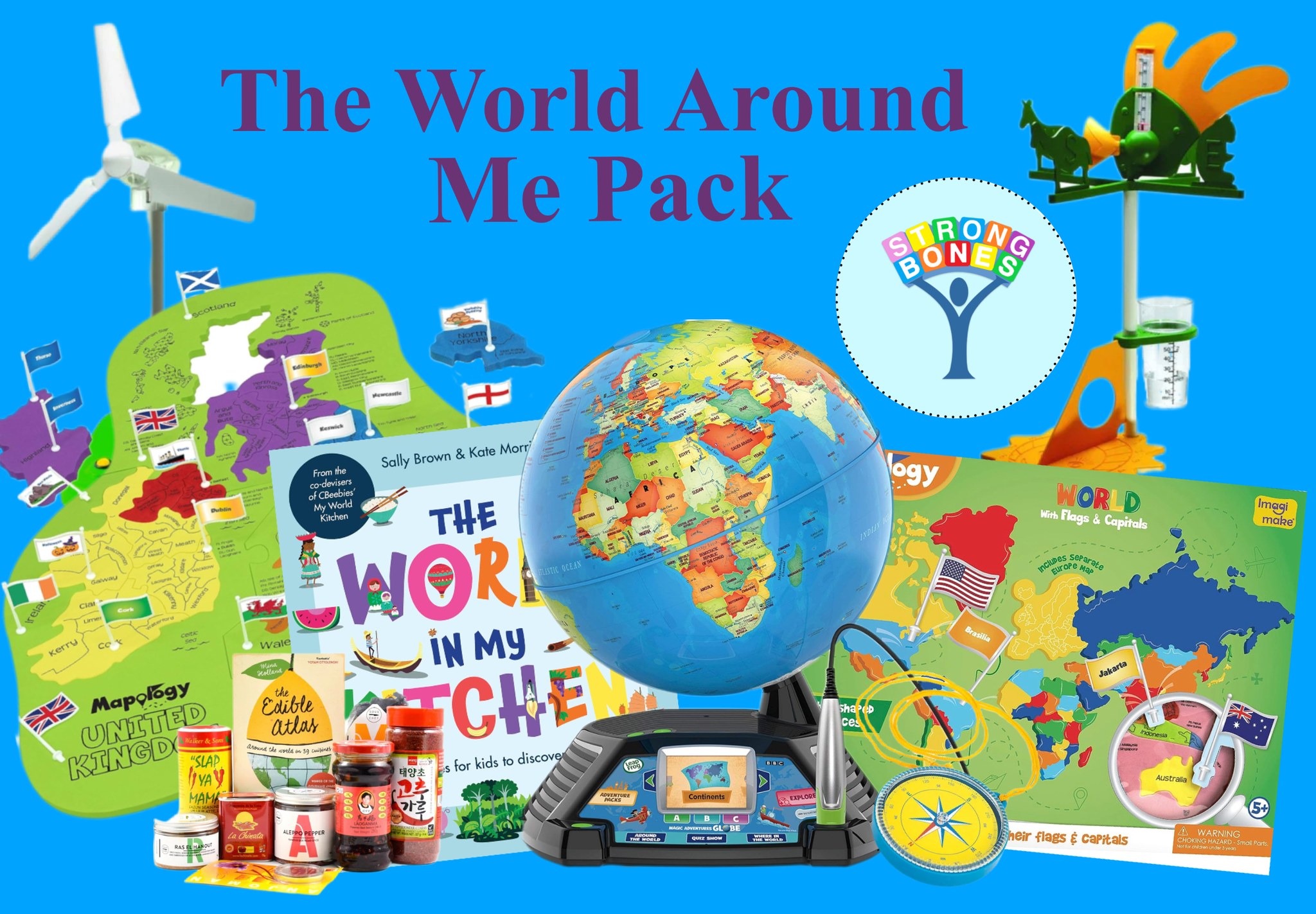 Around the world packs - Strongbones
